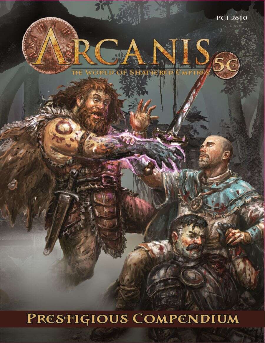 Arcanis 5E – Prestigious Compendium | PARADIGM CONCEPTS